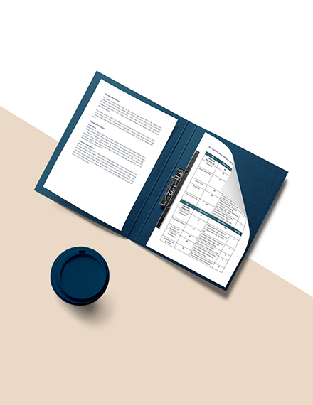 KPI Report Template Google Docs Word Template