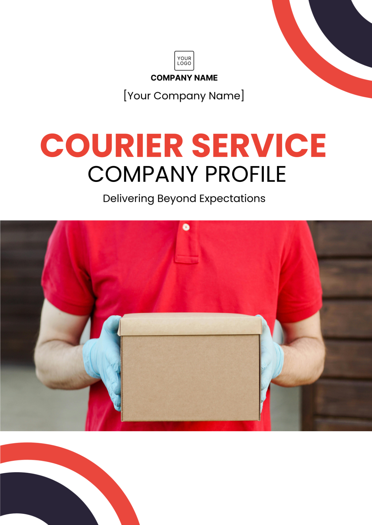 Free Company Profile Templates To Edit Online Print