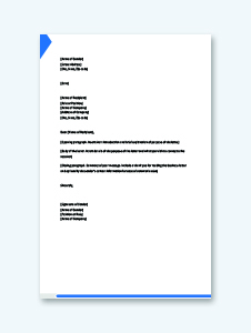 Formal Application Letter Format in Microsoft Word, Apple Pages, Google ...