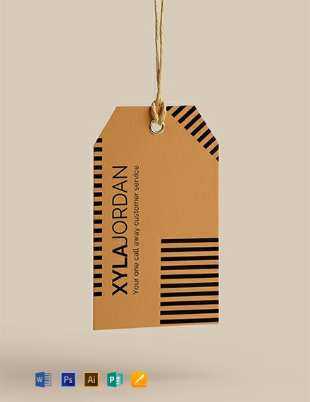 FREE Price Tag Template - Word (DOC) | PSD | Apple (MAC) Pages ...