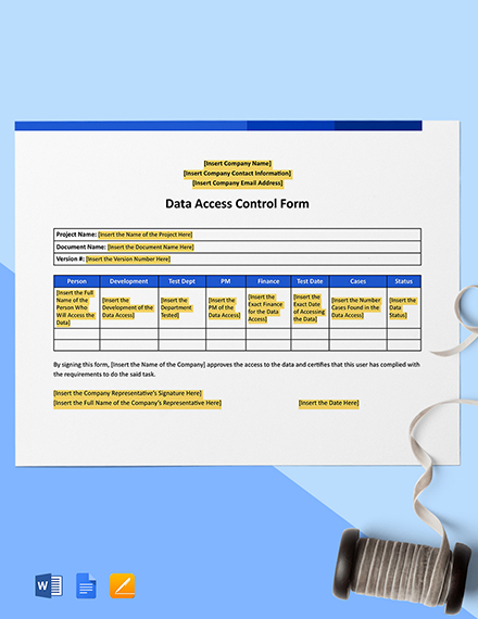 Access Inventory Template [Free PDF] - Word | Apple Pages | Google Docs