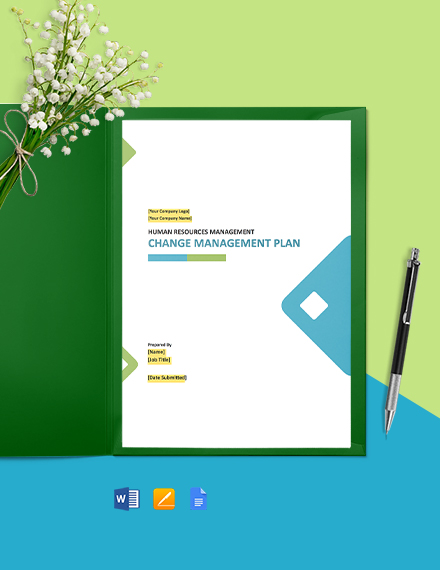 Change Management Communication Plan Template - Google Docs, Word ...