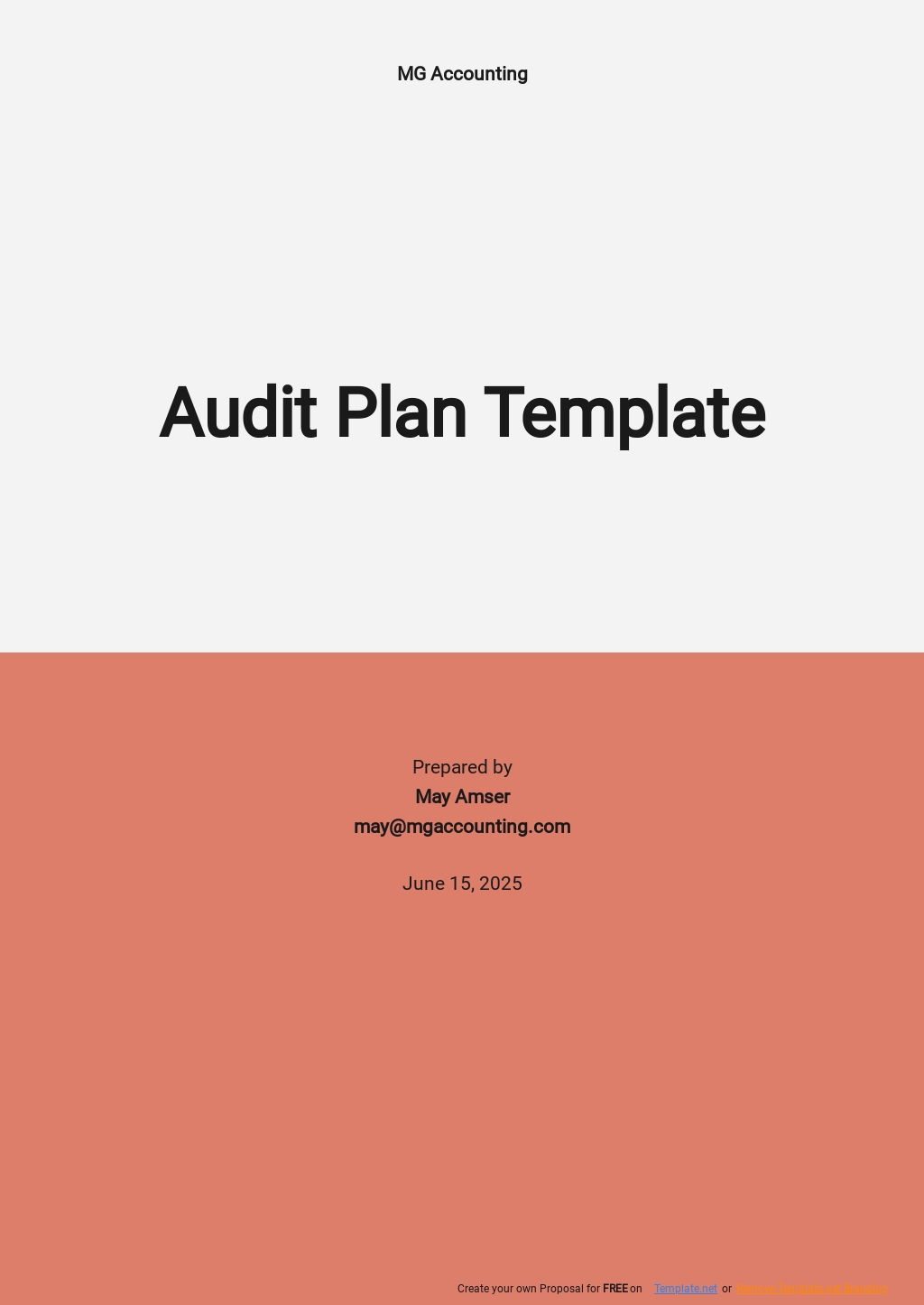 Free Audit Plan PDF Templates 19 Download Template Free Audit Plan PDF Templates 19 Download Template