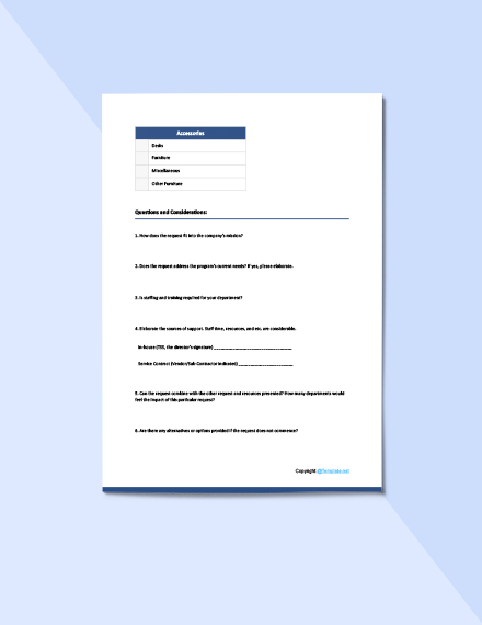 Technology Form Template - Google Docs, Word, Apple Pages | Template.net