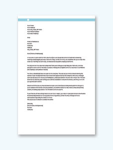 Warning Letter for Dress Code Violation Template in Microsoft Word ...