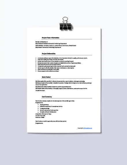 FREE Simple Software Statement - Word | Google Docs | Apple (MAC) Pages