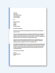 Warning Letter for Dress Code Violation Template in Microsoft Word ...