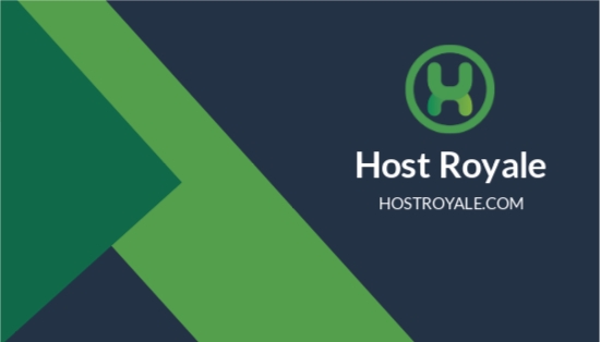 Web Hosting Business Card Template