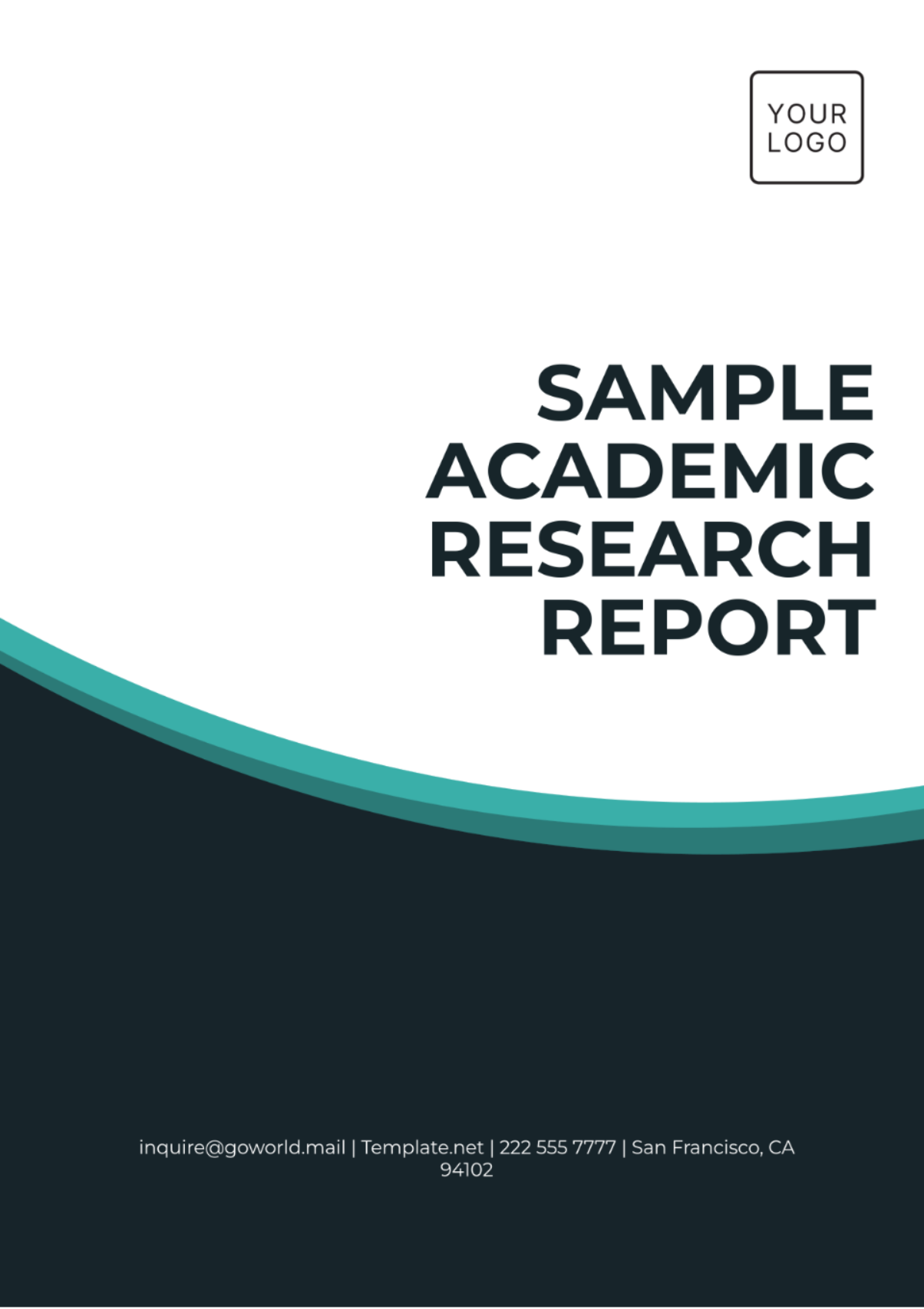 Free Scientific Report Template To Edit Online