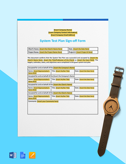 Production Support Plan Template - Word | Google Docs