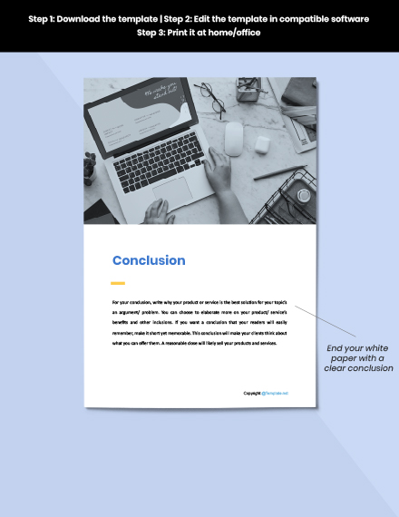 Creative Software White Paper Template - Google Docs, Word, Apple Pages ...