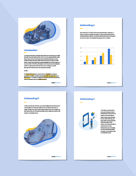 Creative Software White Paper Template - Google Docs, Word, Apple Pages ...