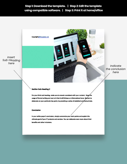 Sample Technology White Paper Template - Google Docs, Word, Apple Pages ...