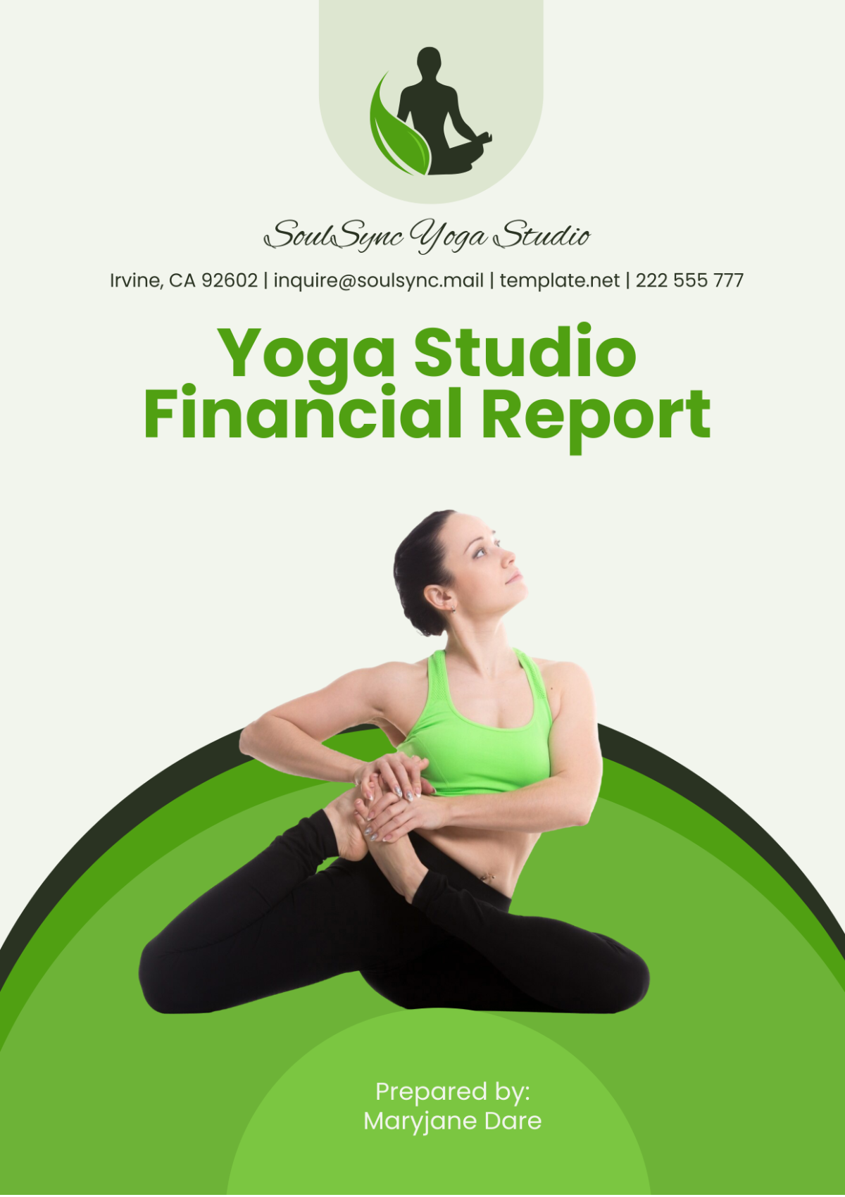 Free Financial Report Cover Sheet Template To Edit Online