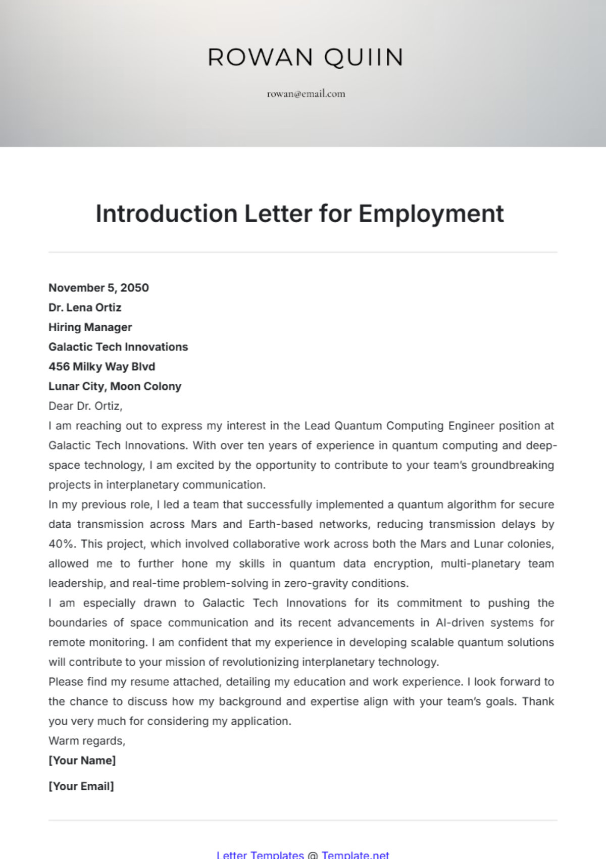Letter Of Introduction For Teaching Istant Job Infoupdate