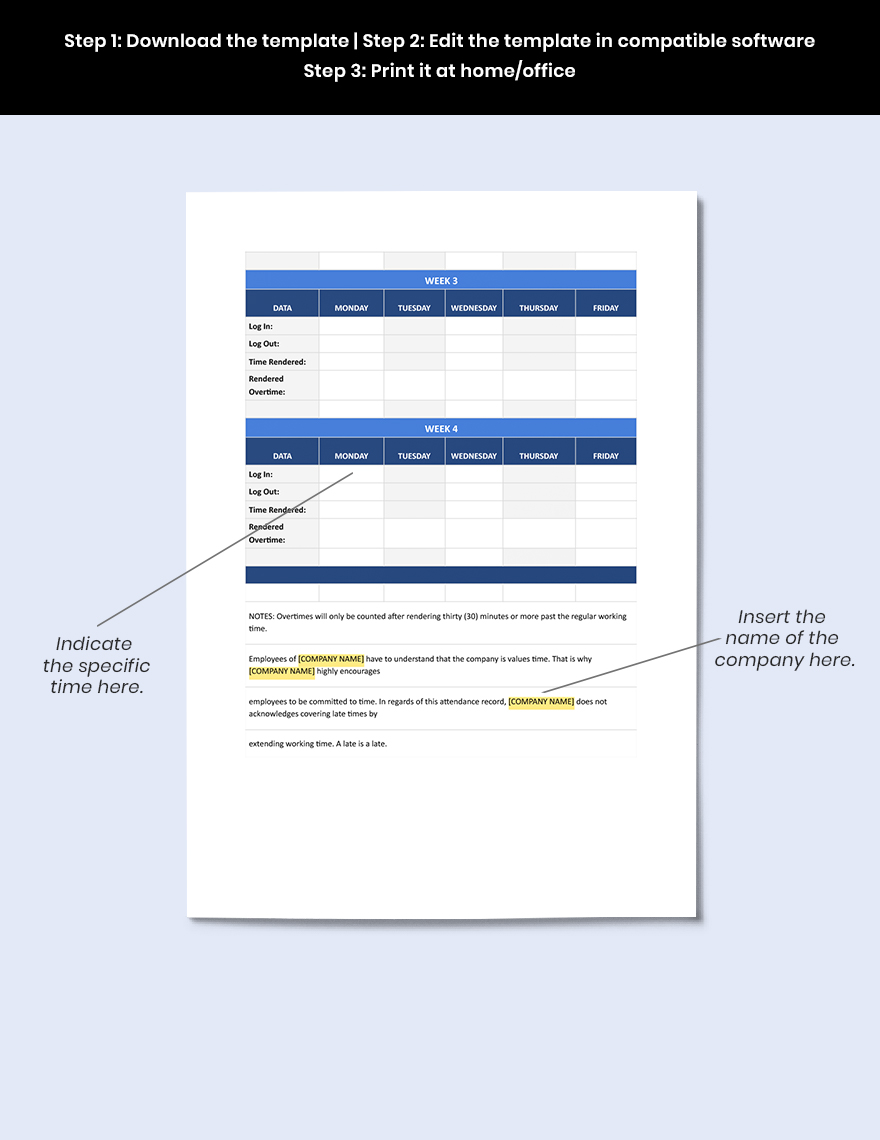 Free Free IT Employee Time Sheet Template - Google Sheets, Excel, Word ...