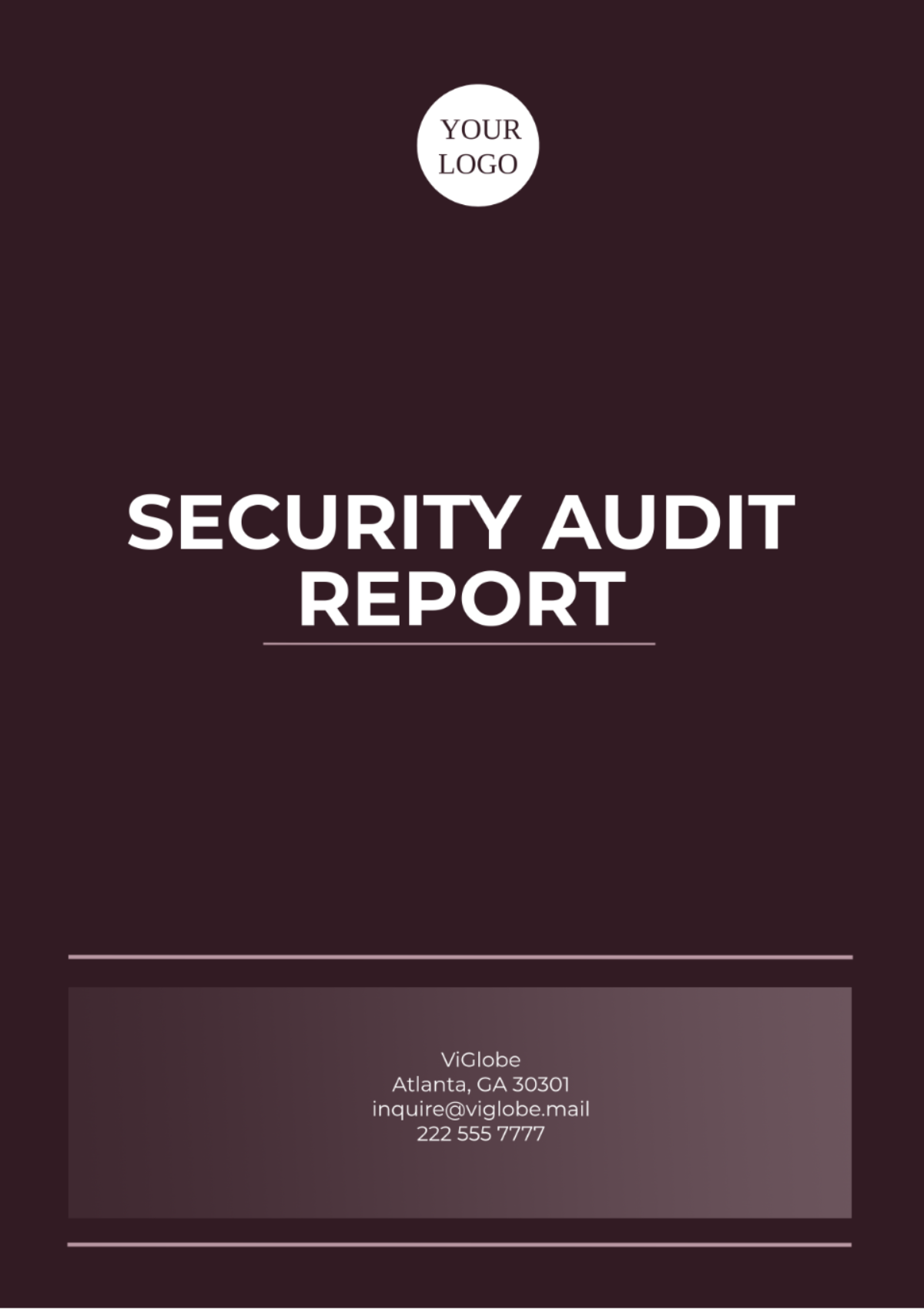 Free Monthly Security Report Template To Edit Online