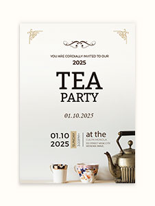 Opening Ceremony Invitation Card Template in Adobe Illustrator ...