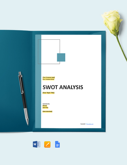Free Sample IT SWOT Analysis Template - Google Docs, Word, Apple Pages ...