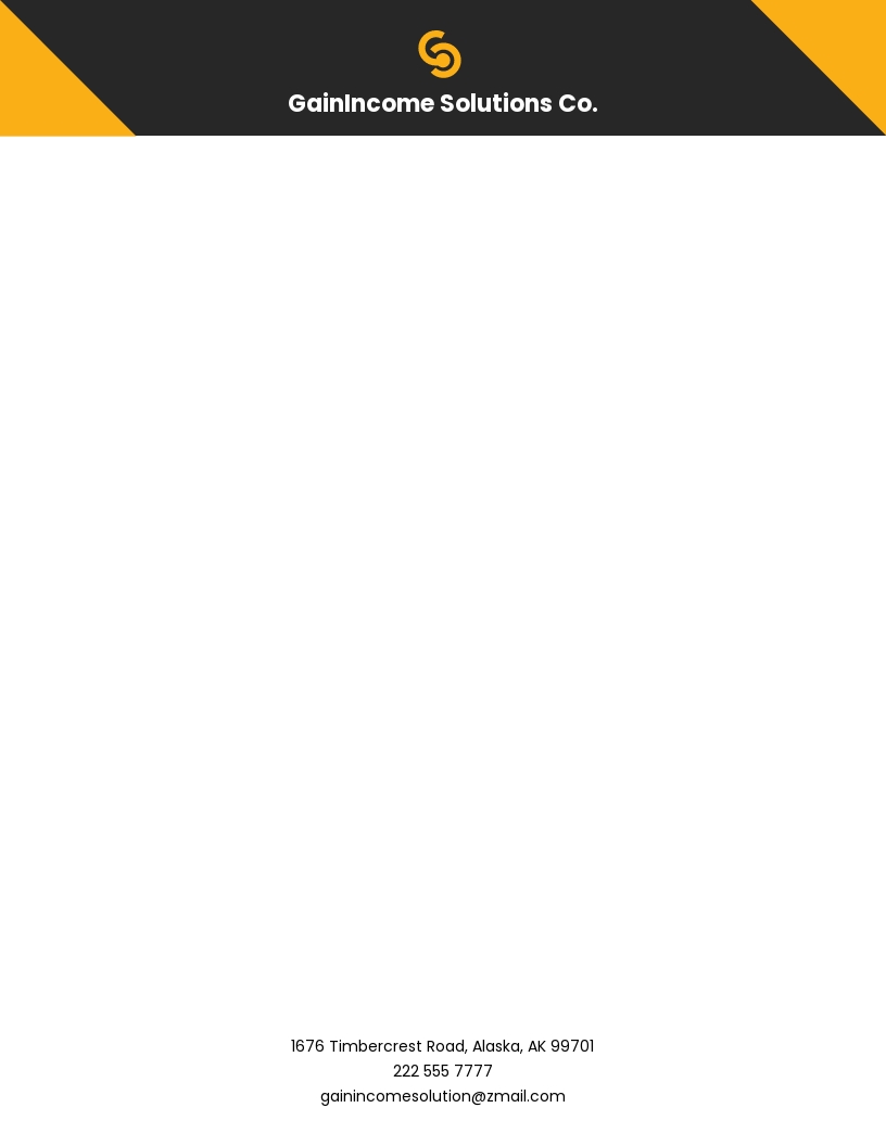 Kids Club Letterhead Template