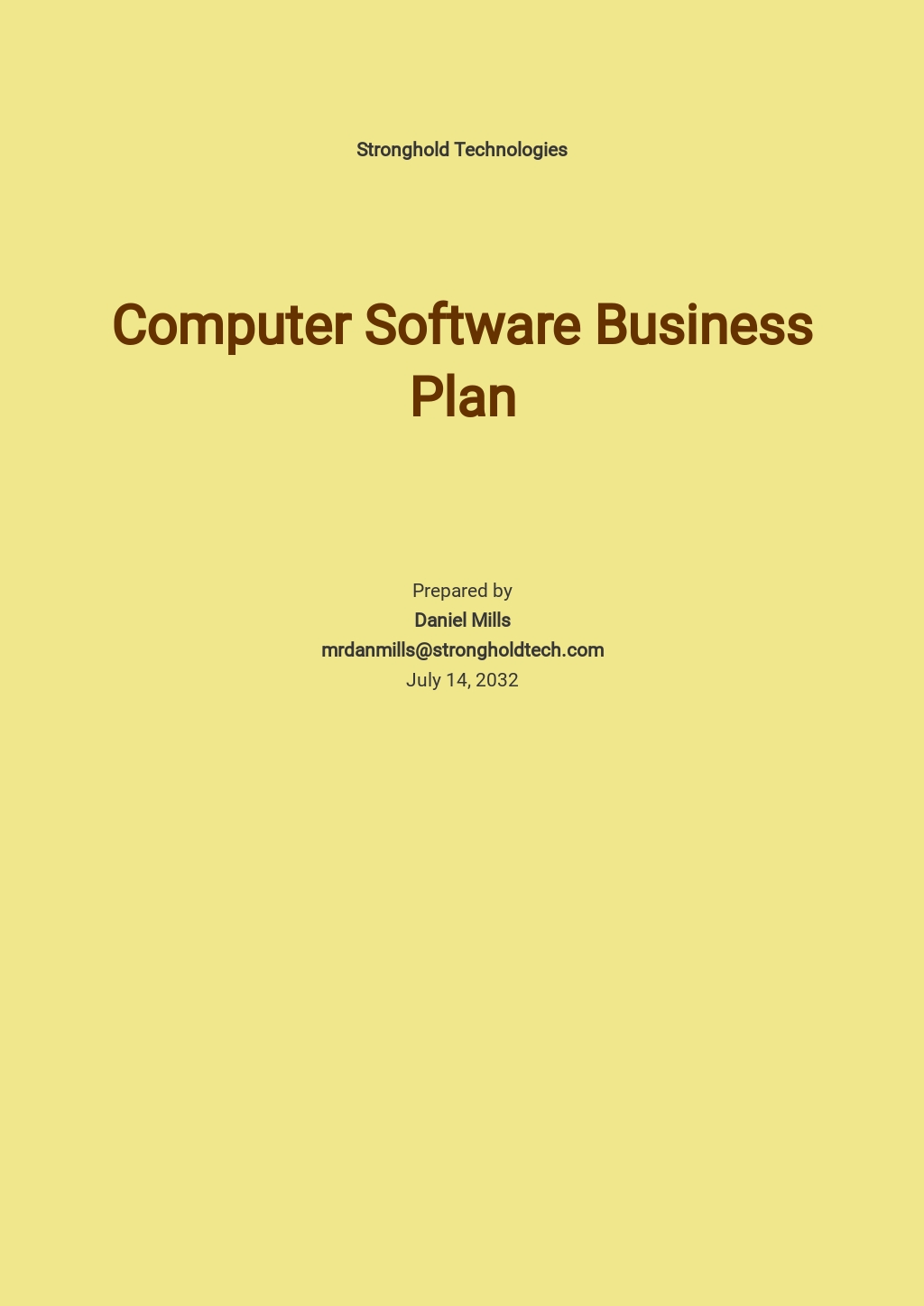 20 FREE IT And Software Business Plan Templates Edit Download 20 FREE IT And Software Business Plan Templates Edit Download