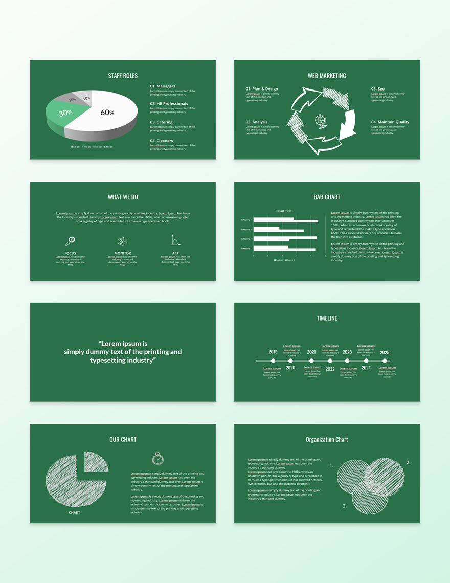 Chalkboard Presentation Template - Google Slides, Apple Keynote ...