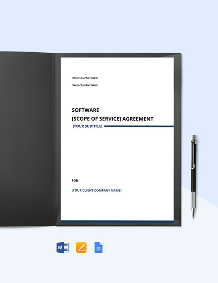 FREE Basic IT Support Agreement - Word | Google Docs | Apple (MAC ...