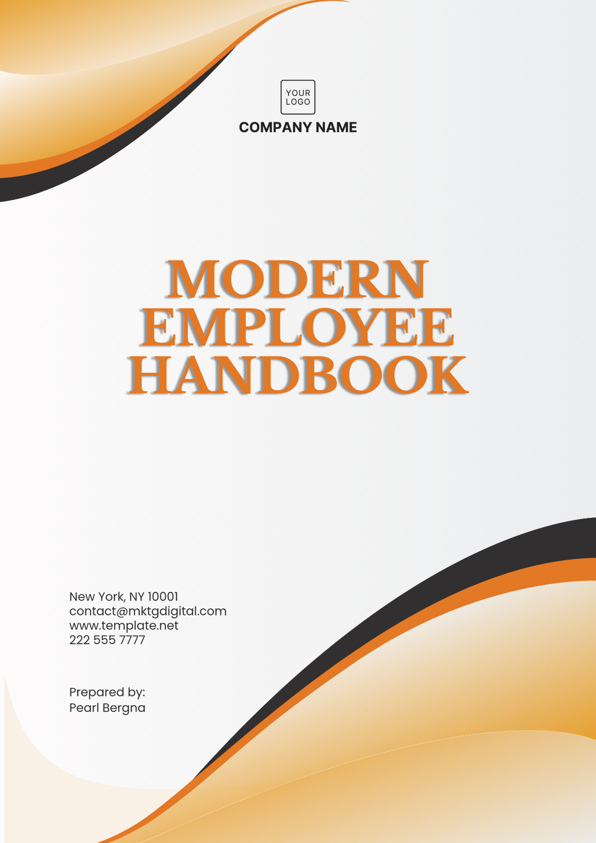 Free Student Internship Handbook Template To Edit Online