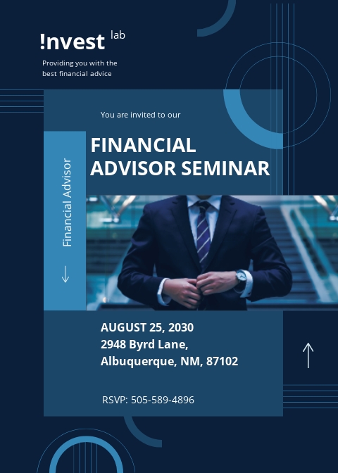 Financial Seminar Invitation