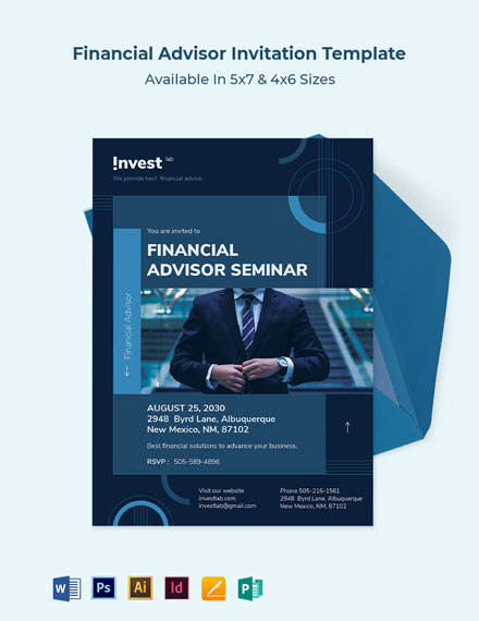 Financial Seminar Invitation