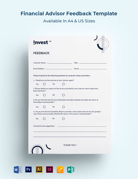 Free IT Service Feedback Form Template - Word, Apple Pages | Template.net
