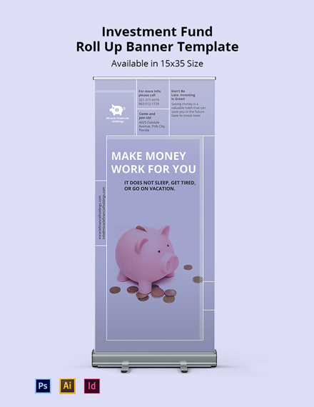 Investment Ad Banner Template - Download in PSD | Template.net