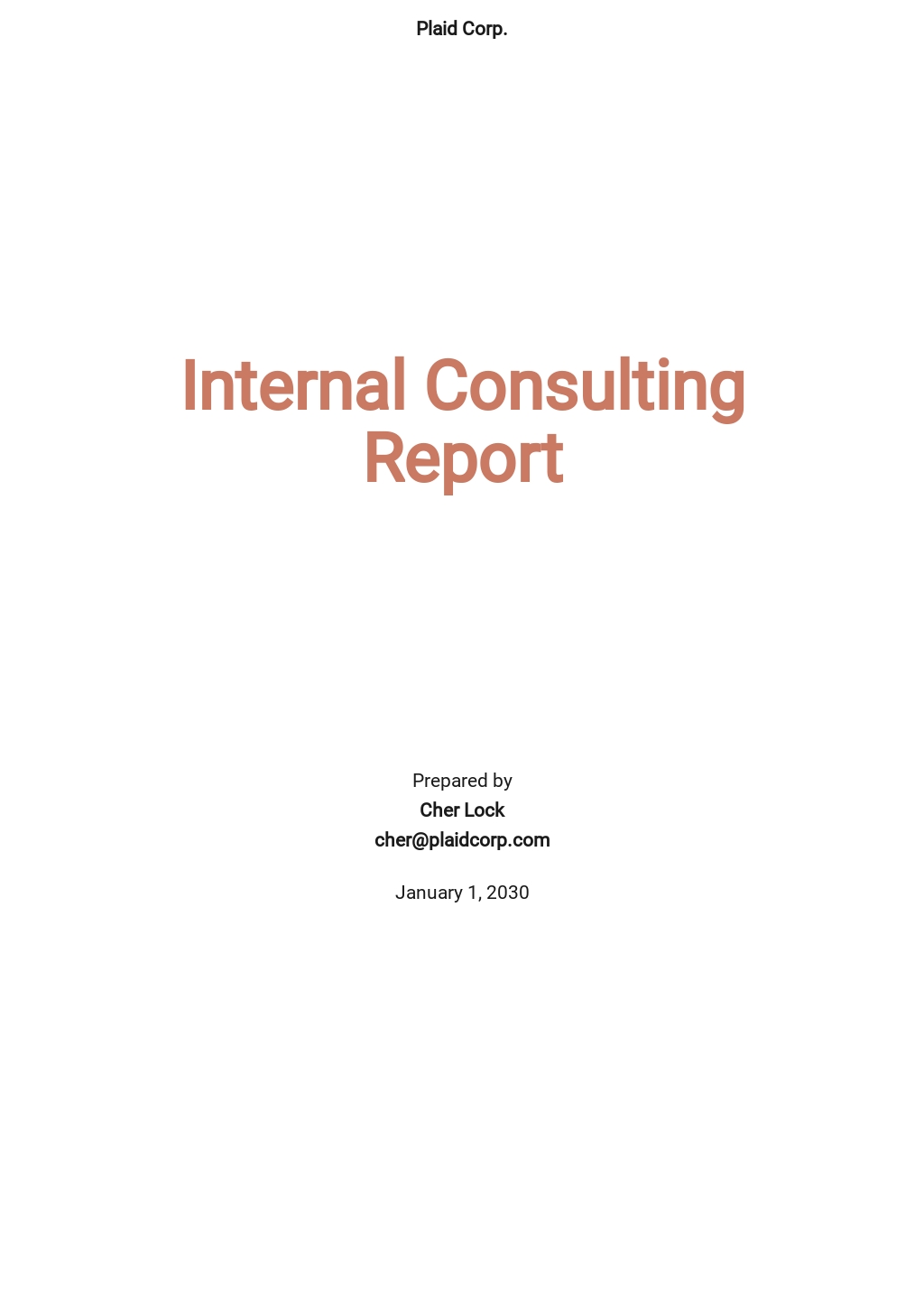 10+ FREE Internal Report Templates [Edit & Download] | Template.net