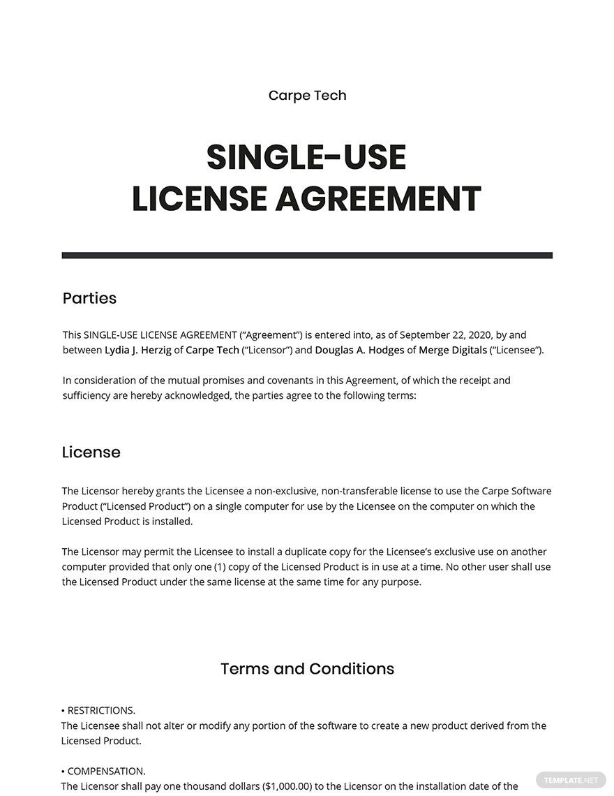 Free Recruitment Exclusivity Agreement Template - Google Docs, Word ...