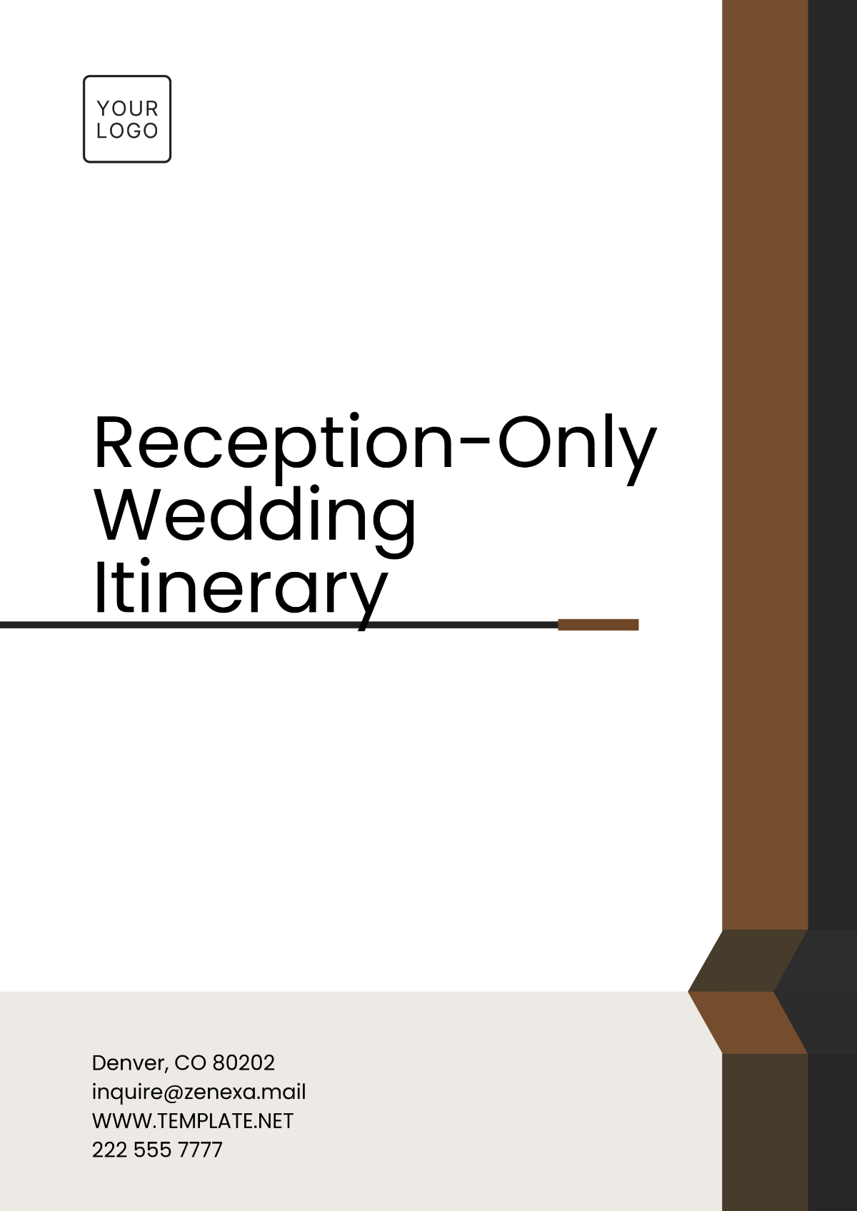 Page 3 Free Itinerary Templates Editable And Printable