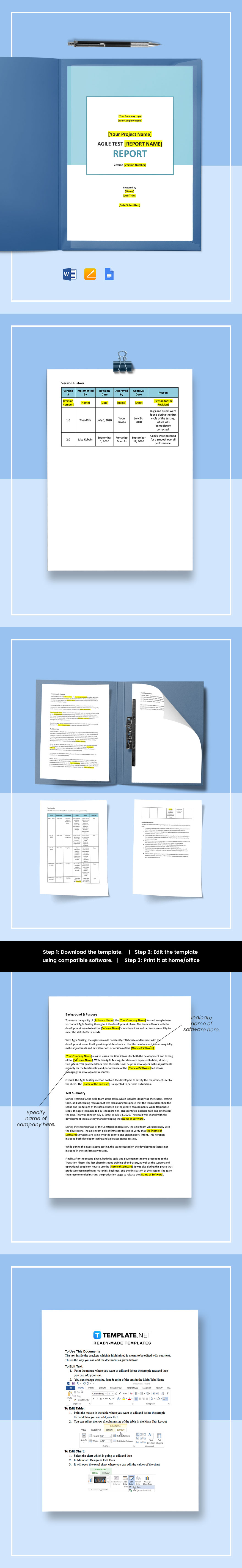 Free User Acceptance Test Report Template - Google Docs, Word, Apple ...