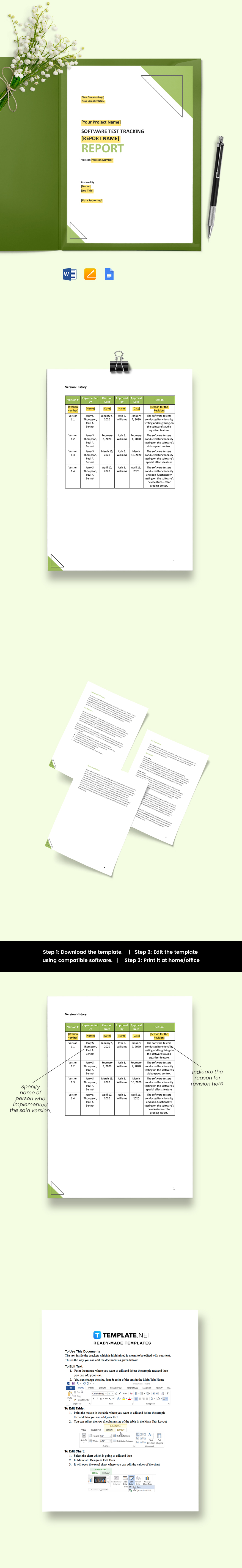 Free User Acceptance Test Report Template - Google Docs, Word, Apple ...