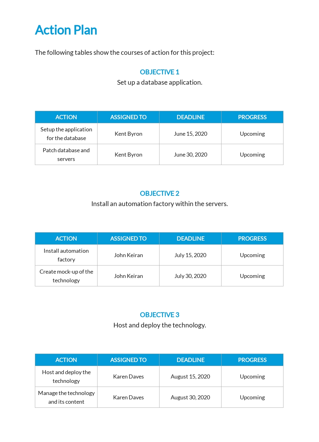 Simple IT Project Proposal Template [Free PDF] - Google Docs, Word ...