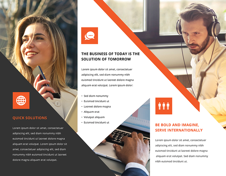 Modern Brochure Template - Download in Illustrator, PSD | Template.net