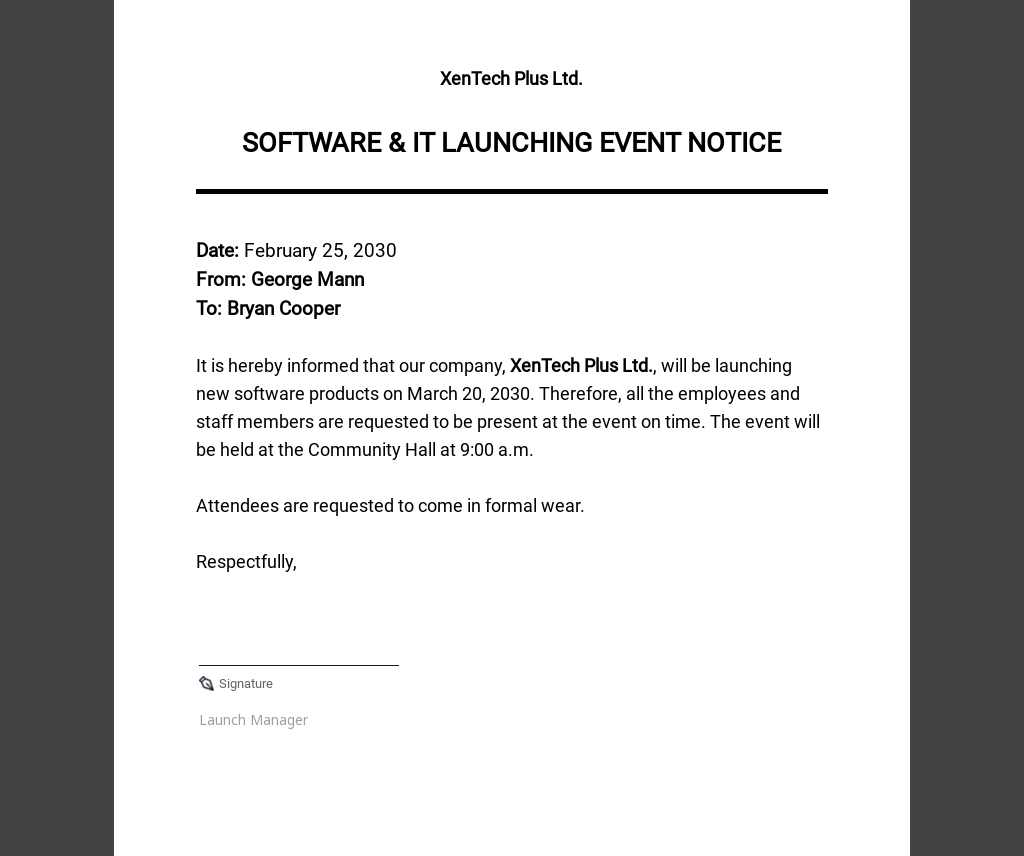 FREE Employee Warning Notice - Word | Google Doc | Apple (MAC) Pages