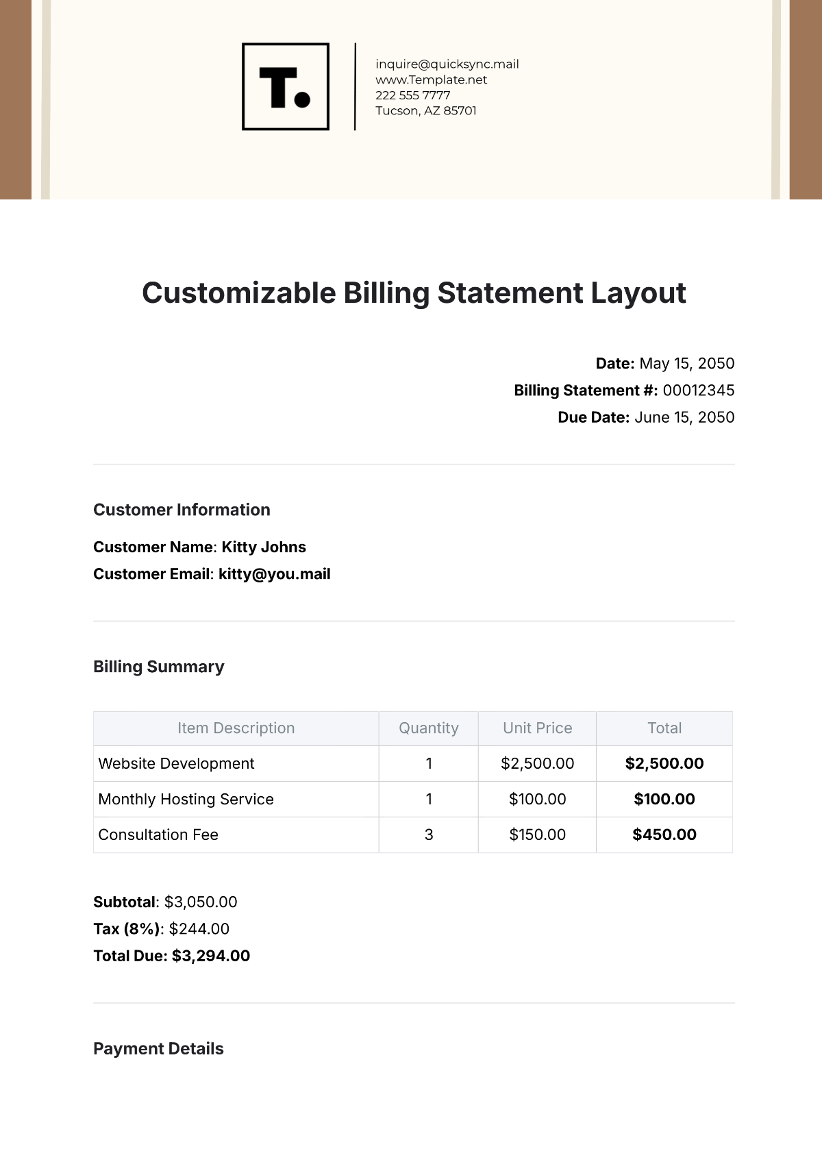 Free Philippines Billing Statement Format Template To Edit Online Free Philippines Billing Statement Format Template To Edit Online