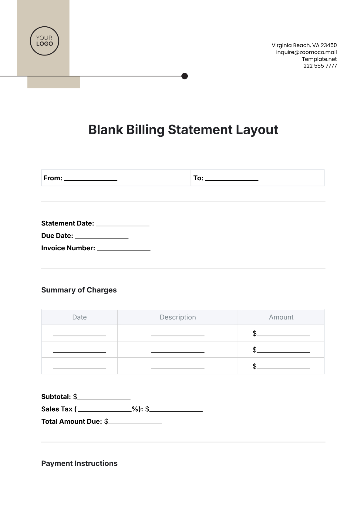Free Blank Employee Statement Template To Edit Online Free Blank Employee Statement Template To Edit Online