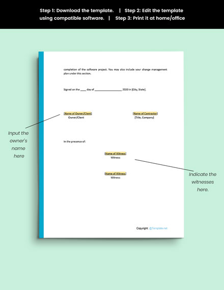Free Sample Software Scope of Work Template - Google Docs, Word, Apple ...