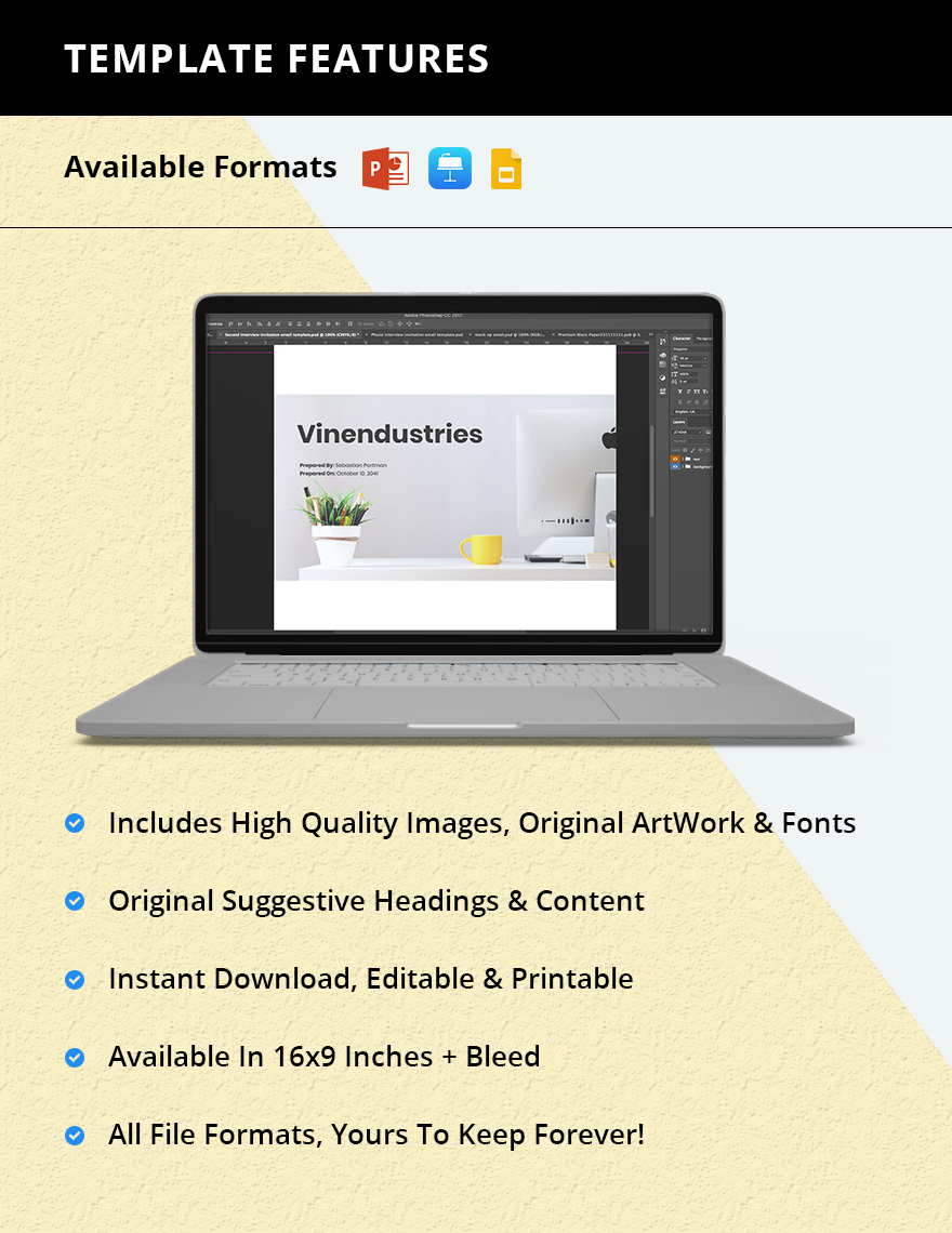 Free Sample IT Presentation Template - Apple Keynote, PowerPoint, PDF ...