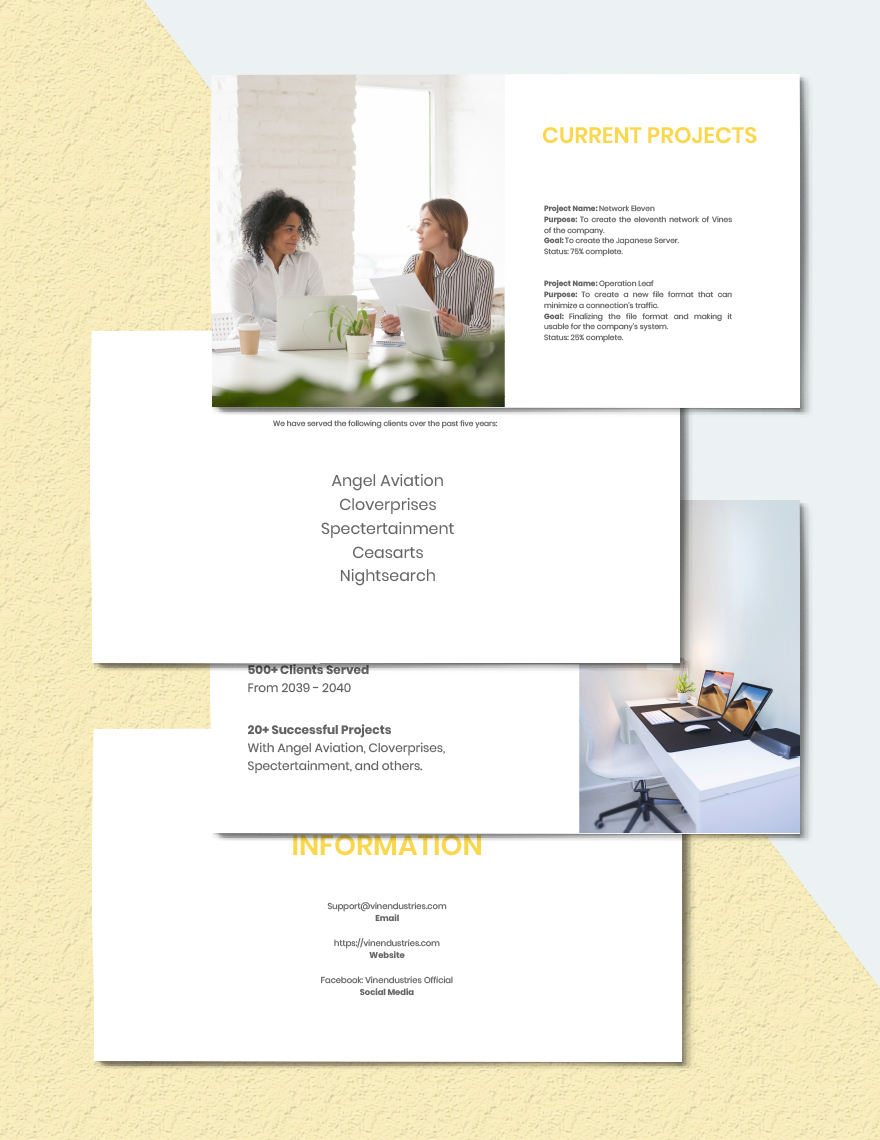 Free Sample IT Presentation Template - Apple Keynote, PowerPoint, PDF ...