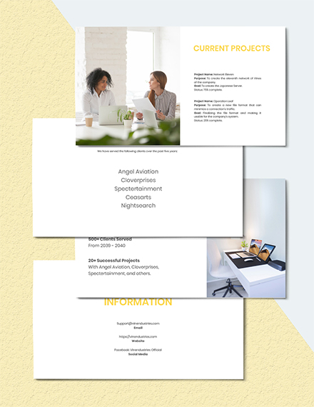 Free Sample IT Presentation Template - Apple Keynote, PowerPoint, PDF ...