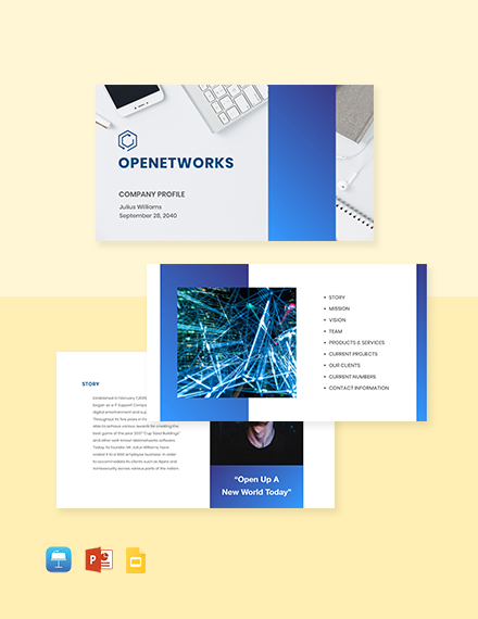 IT Software Development & Customization Business Presentation Template ...