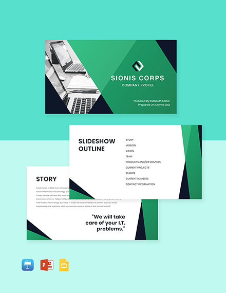 Technical Project Presentation Template