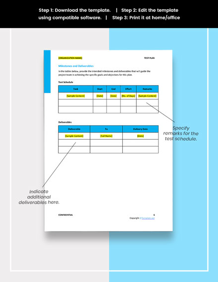 Recovery Tests Template - Google Docs, Word, Apple Pages | Template.net