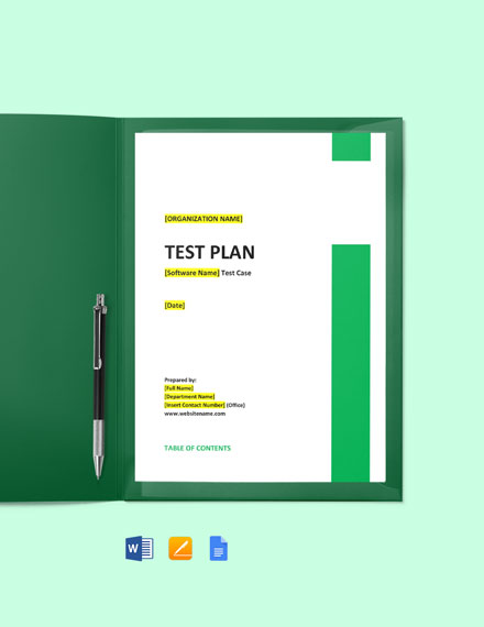 Test Script Template Ms Word - Bank2home.com